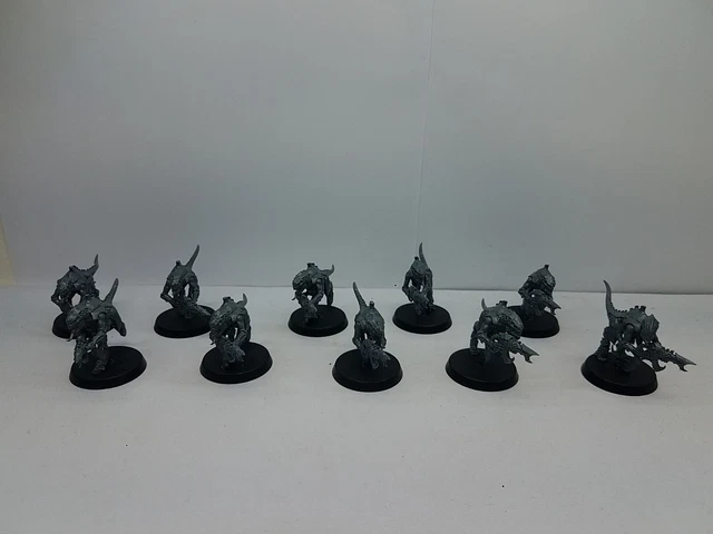 WARHAMMER 40K TYRANID LEVIATHAN BOX TERMAGANTS x10 models built ...