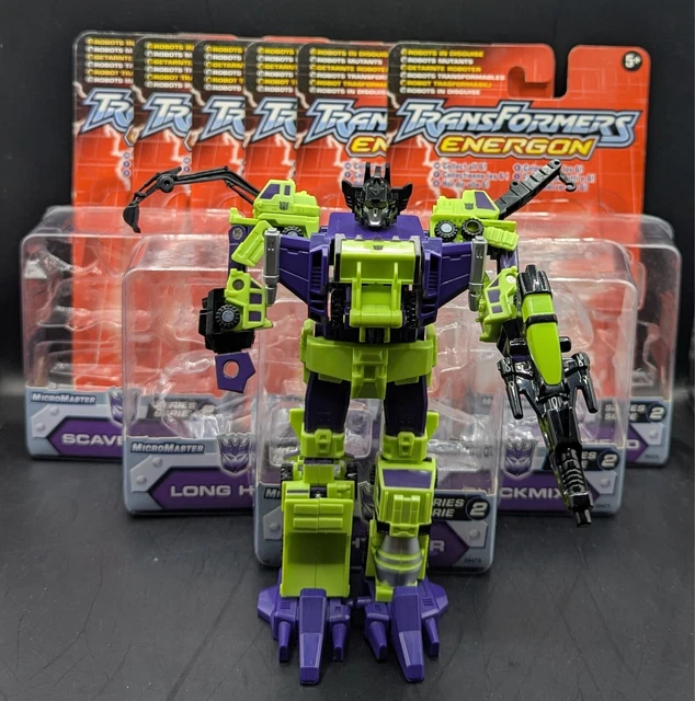 TRANSFORMERS ENERGON MICORMASTERS Construction Devastator Set EUR 249 ...