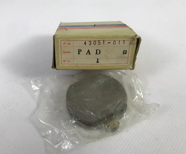 PASTICCA FRENO B originale - Genuine Brake Pad B - Kawasaki NOS: 43051 ...
