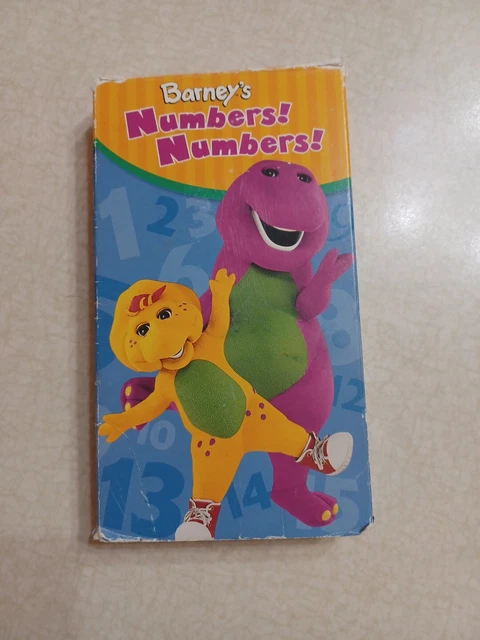BARNEY VHS TAPE Numbers! Numbers! £11.28 - PicClick UK