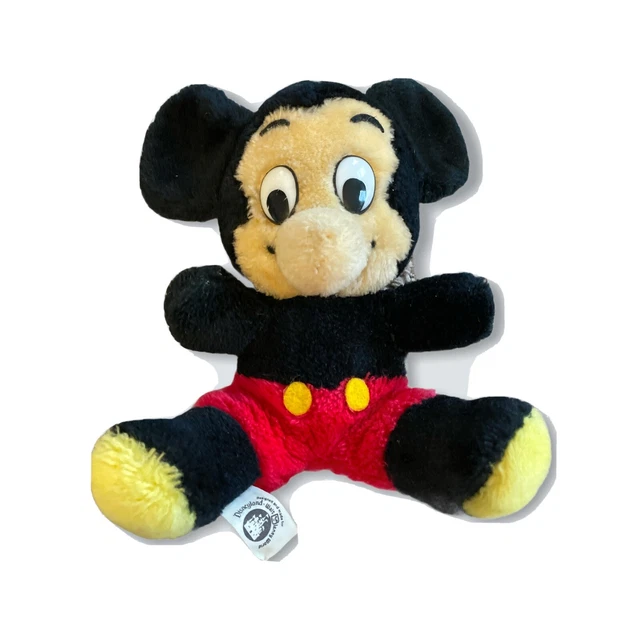 VINTAGE WALT DISNEY Characters Stuffed Plush Mickey Mouse California ...
