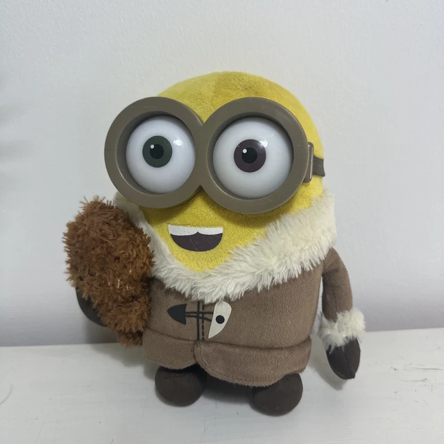 LIMITED EDITION MINIONS Soft toy with teddy bear Bob £30.00 - PicClick UK