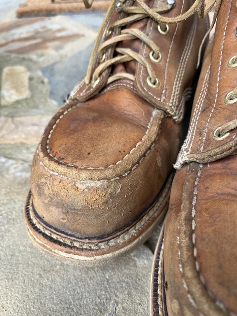 THOROGOOD MAXWEAR STEEL TOE Men's Leather Moc Toe Work Boots 10.5 £87. ...