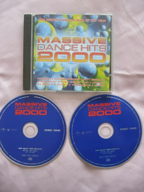 VARIOUS ARTISTS - MASSIVE DANCE HITS 2000. (2 x CD 2000). EAN ...