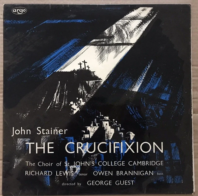 JOHN STAINER THE Crucifixion ARGO RG 320 LP 1962 *Partie de l'ACHAT 3 ...