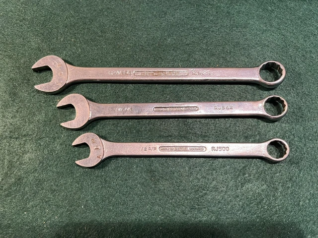 VINTAGE BRITOOL RJ Combination AF spanners £12.92 - PicClick UK