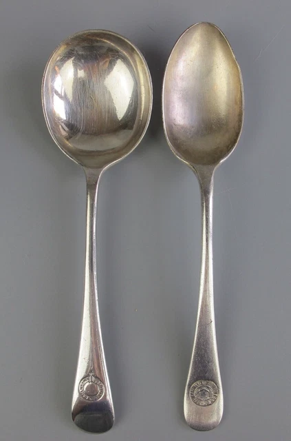 RAILWAYANA RAIL SPOONS. Vintage. Pullman Car & Southern Railway. Silver ...
