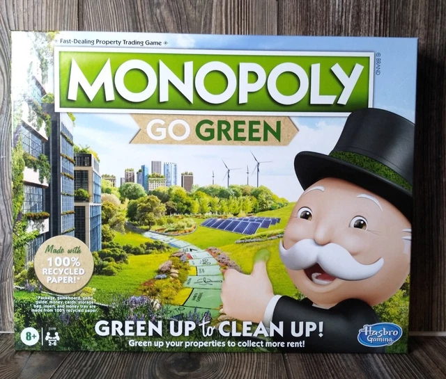 Monopoly Go Green Board Game FOR SALE! - PicClick UK