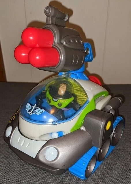 DISNEY PIXAR TOY Story Buzz Lightyear Star Command Cruiser 3 in 1 ...