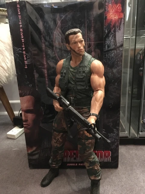 NECA 1/4 SCALE Predator Dutch figure Not Hot Toys £69.99 - PicClick UK