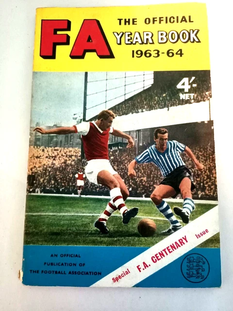 THE OFFICIAL FA Year Book 1963-64 £9.99 - PicClick UK