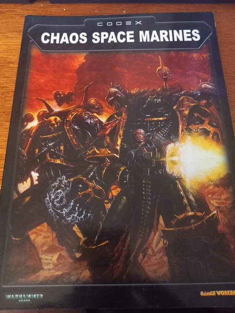 WARHAMMER 40K CODEX: Chaos Space Marines (3rd Edition, 2nd Codex) Out ...