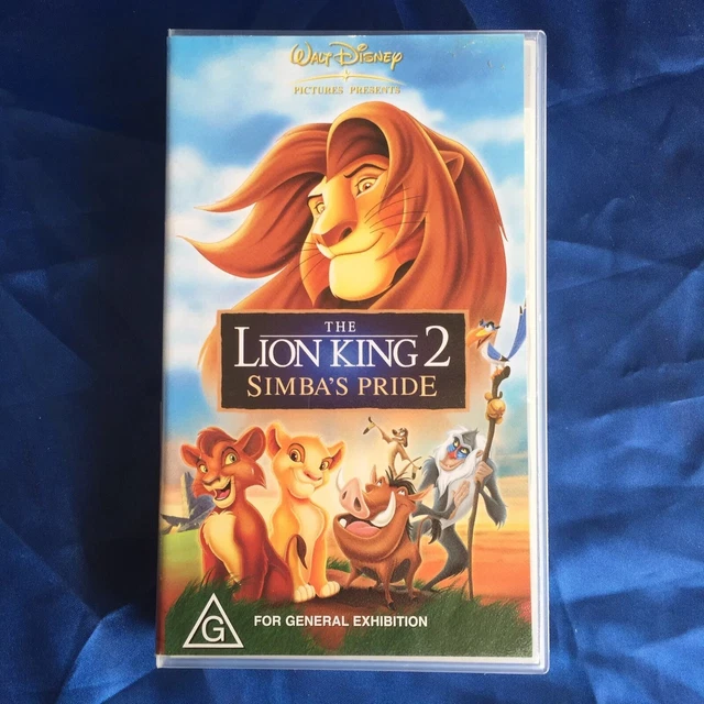 The Lion King Ii Simbas Pride Vhs Walt Disney Home Video Tape Hot Sex Picture