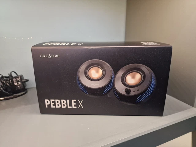 CREATIVE PEBBLE PRO 2.0 speaker USB-C audio pair Bluetooth 5.3 wireless ...