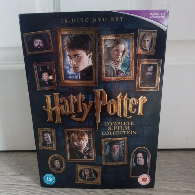HARRY POTTER COMPLETE 8 Film Collection DVD Boxset 16 Discs WATCH IT ...