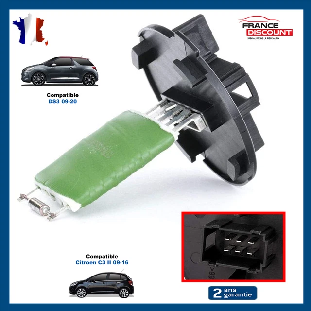 RESISTANCE DE CHAUFFAGE Ventilation Compatible pour Citroen C3 II DS3 ...