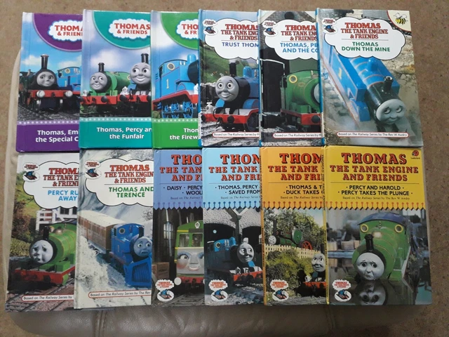 LIVRES THOMAS THE Tank Engine x 12, bon état et superbes histoires EUR ...