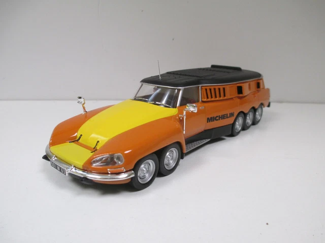 CITROEN DS BREAK PLR Mille Pattes 1972 MICHELIN TEST par IXO ALTAYA 1/ ...