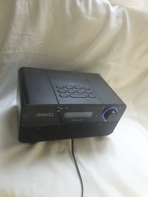 SUPERB SOUNDING REKA DAB/FM Wireless Modern Digital Radio/Clock With ...