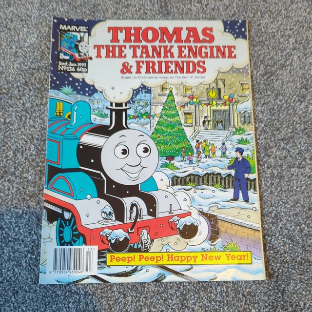 VINTAGE THOMAS THE Tank Engine & Friends Magazine Comic Rare No 136 ...