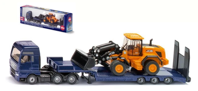 MINIATURE CAMION TRACTEUR Siku Remorque Chargeuse auto 1:87 Modélisme ...