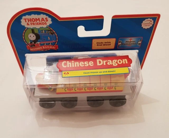 THOMAS THE TANK Engine & Friends CHINESE DRAGON WOODEN TRAIN NEW WOOD ...