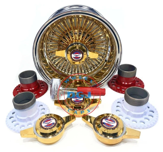 13 X 7 jantes de roue fil lowrider style Zenith Rev 72 rayons droits ...