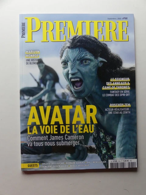 PREMIERE N°532 AVATAR & J. Cameron / Marilyn Monroe / Seigneur Des ...