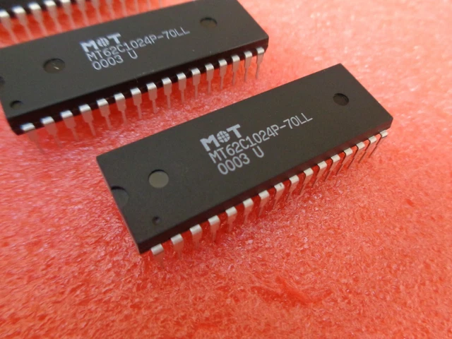 MOSEL 128K X 8 High Speed CMOS Static RAM 70NS DIP32 MT62C1024P-70LL ...