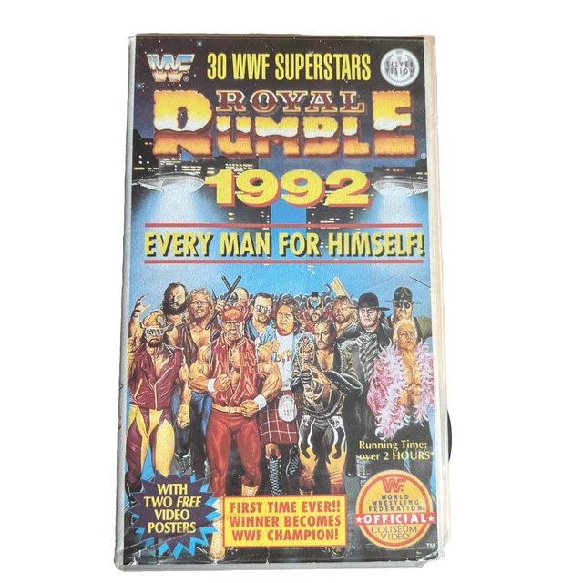 WWF - ROYAL Rumble 1992 (VHS, 1992) £15.00 - PicClick UK