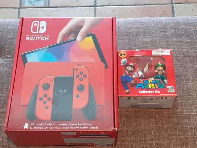 CONSOLE NINTENDO SWITCH Oled Mario Red Limited Edition NUOVA+ Super ...