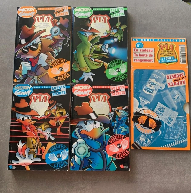 MICKEY PARADE GÉANT Hors Série 1 2 3 4 - Picsou Intelligence Agency PIA ...