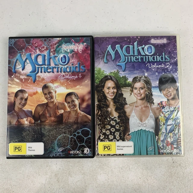 MAKO MERMAIDS SEASON 2 Volume 1 Season 3 Volume 2 DVD Region 4 Free ... MAKO MERMAIDS SEASON 2 Volume 1 Season 3 Volume 2 DVD Region 4 Free ...