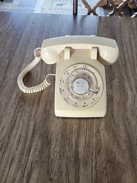 BELL SYSTEM WESTERN Electric Beige Rotary Phone AT&T L@@K!! £19.12 ...