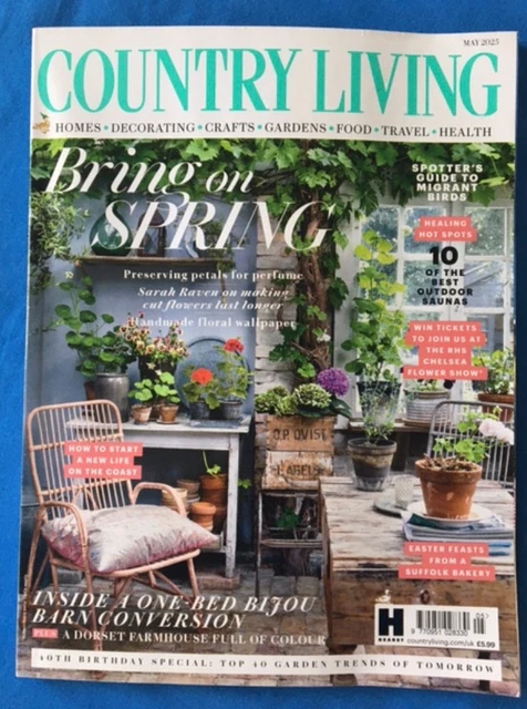 COUNTRY LIVING MAGAZINE May 2025 PLUS free Gift! £5.42 - PicClick UK