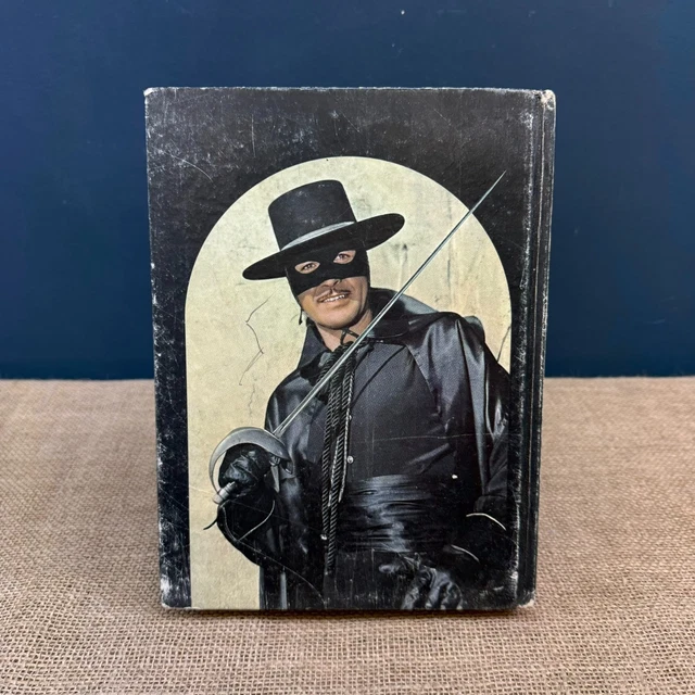 VINTAGE 1959 WALT Disney's Zorro - Steve Frazee A Daily Mirror Hardback ...