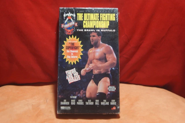 ULTIMATE FIGHTING CHAMPIONSHIP 7 VHS The Brawl In Buffalo 1995 Brand ...