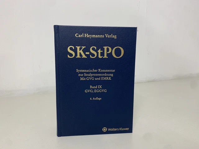 SK-STPO SYSTEMATISCHER KOMMENTAR zur Strafprozessordnung. Band 2: 6 ...