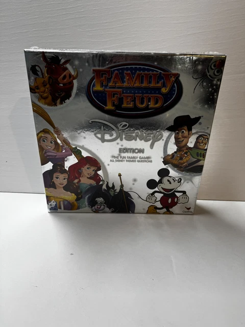 FAMILY FEUD DISNEY Edition Board Game All Disney Themed Questions NEW ...