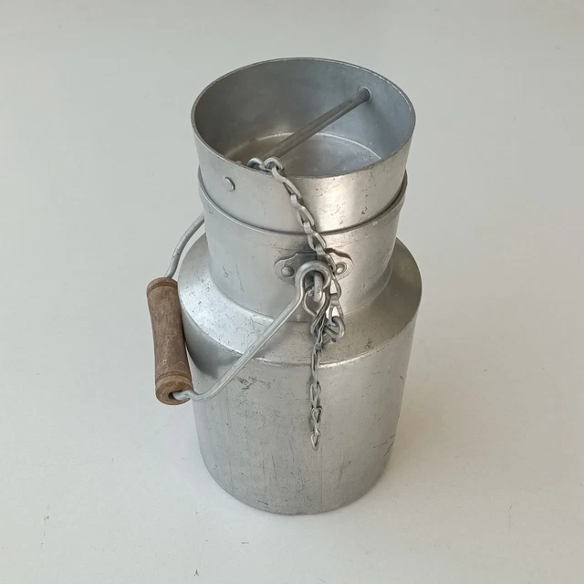 ANCIEN POT À lait Bidon Aluminium 1 Litre 1/2 UNIS France - EUR 15,00 ...