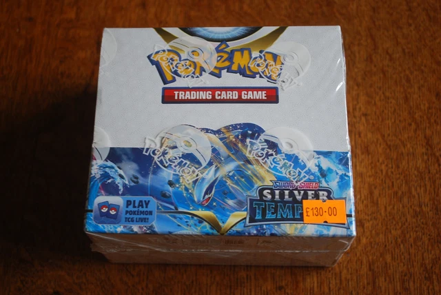 POKEMON SILVER TEMPEST Booster Box Sealed 36 Pokemon TCG Booster Packs ...