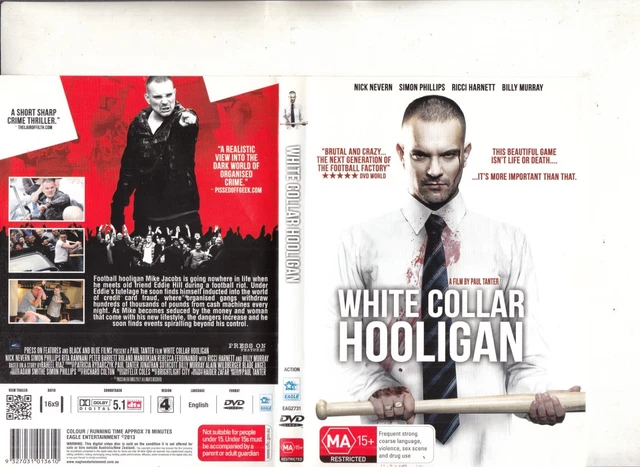 WHITE COLLAR HOOLIGAN-2013-[NICK Nevern]-Paul Tanter Film-Movie PTF-DVD ...