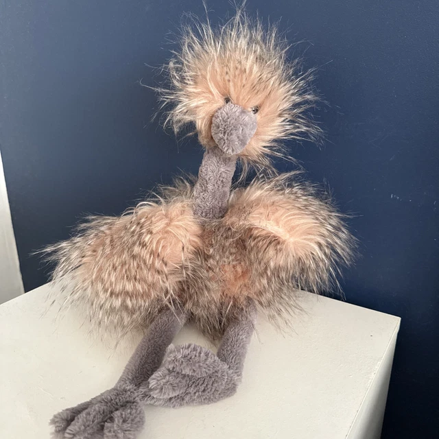 JELLYCAT ODETTE OSTRICH Plush Retired Rare Perfect Condition Soft Toy ...