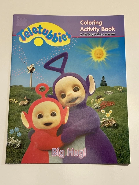 TELETUBBIES COLORING ACTIVITY Book - A Big Hug! A Video Exclusive ...