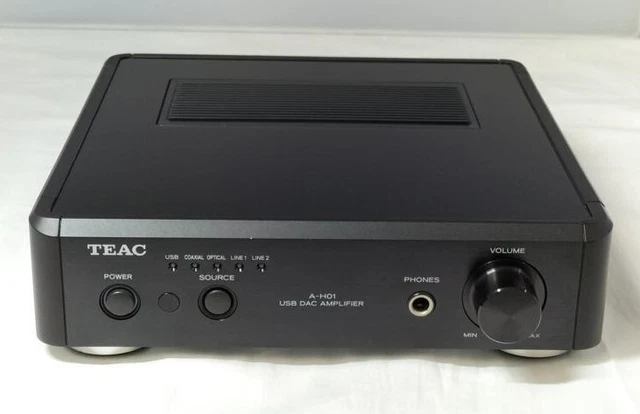 TEAC A-H01-B USB DAC Amplificatore stereo integrato 40W x 2 4Ω 100dB ...