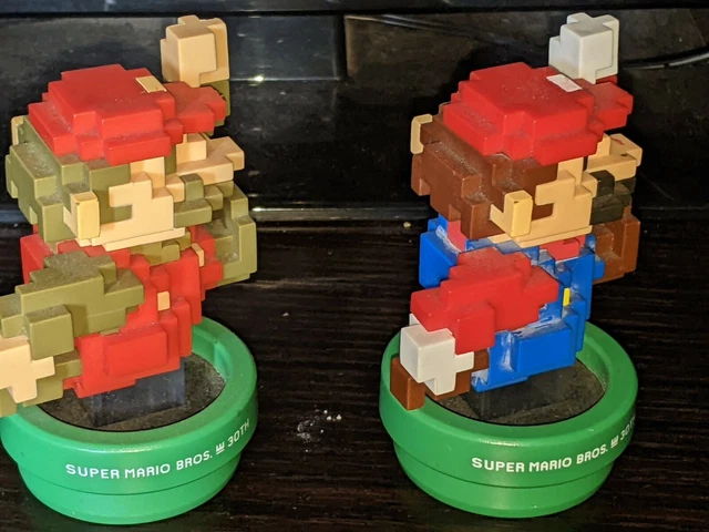 SUPER MARIO BROS. 30th Anniversary classic 8-bit and modern 8-bit Mario ...