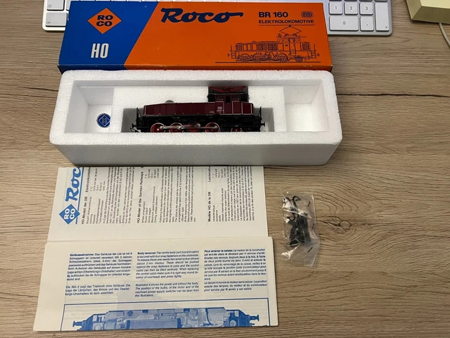 ROCO H0 ANALOGUE Electric Locomotive 04129A BR160 012-1 Boxed New ...
