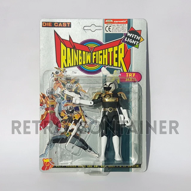 BANDAI MIGHTY MORPHIN' POWER RANGERS KO Knock-Off - Rainbow Fighter ...