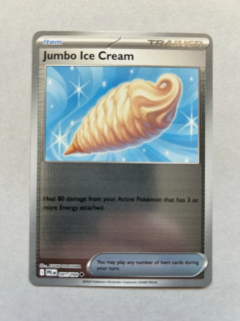 JUMBO ICE CREAM 091/094 Holo Pokemon Phantasmal Flames Never Played $0. ...