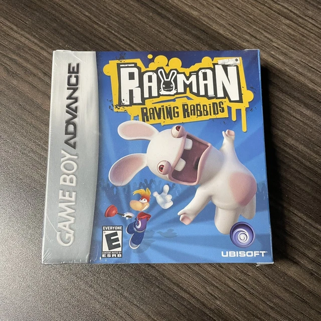 RAYMAN RAVING RABBIDS Nintendo Game Boy Advance GBA Brand New + Factory ...